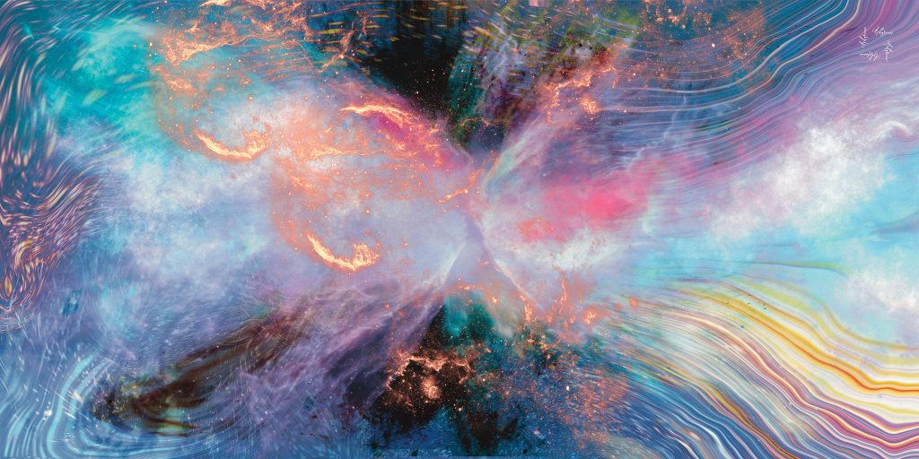 Cosmic Flamenco – Sharon Lykins Art